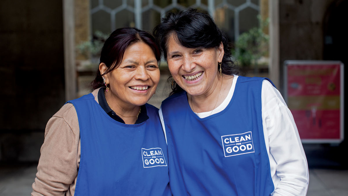 Cleaning up the cleaning sector - Church Mission Society (CMS)