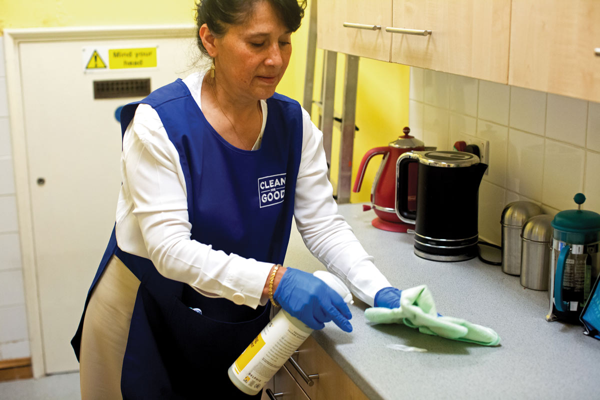 Cleaning up the cleaning sector - Church Mission Society (CMS)