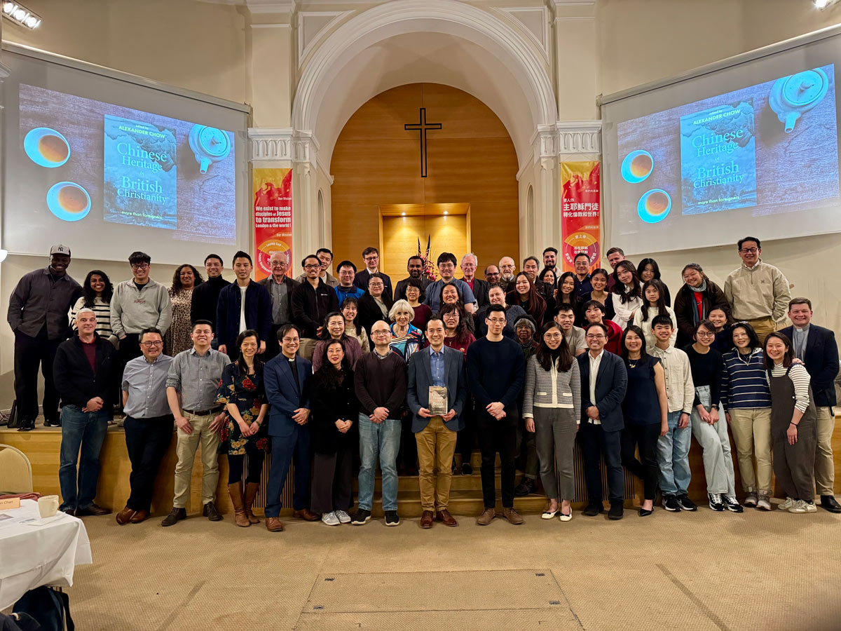 Chinese Heritage in British Christianity book launch - Church Mission Society (CMS)